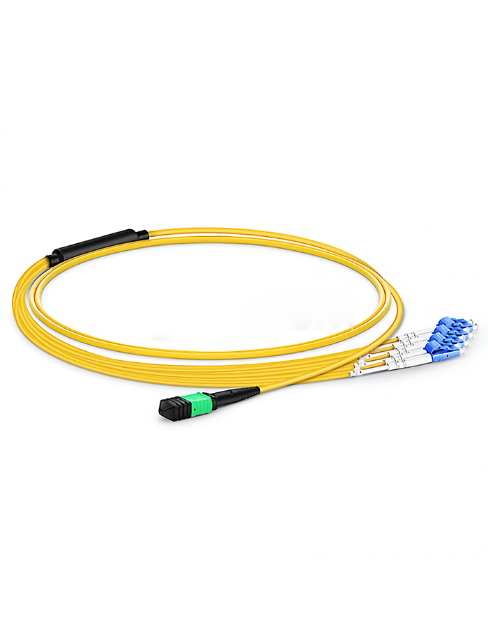 MTP Female to LC, OS2 LSZH Type A,12 Fibers Elite Breakout Cable, 1m ...