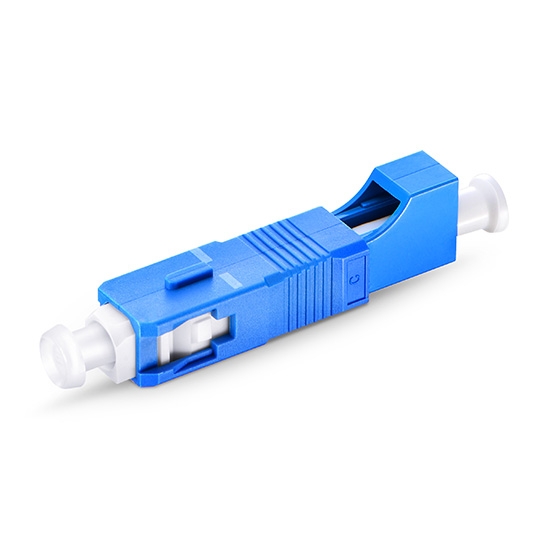 LC Female to SC Male Simplex Single Mode Fiber Optic Adapter/Mating ...