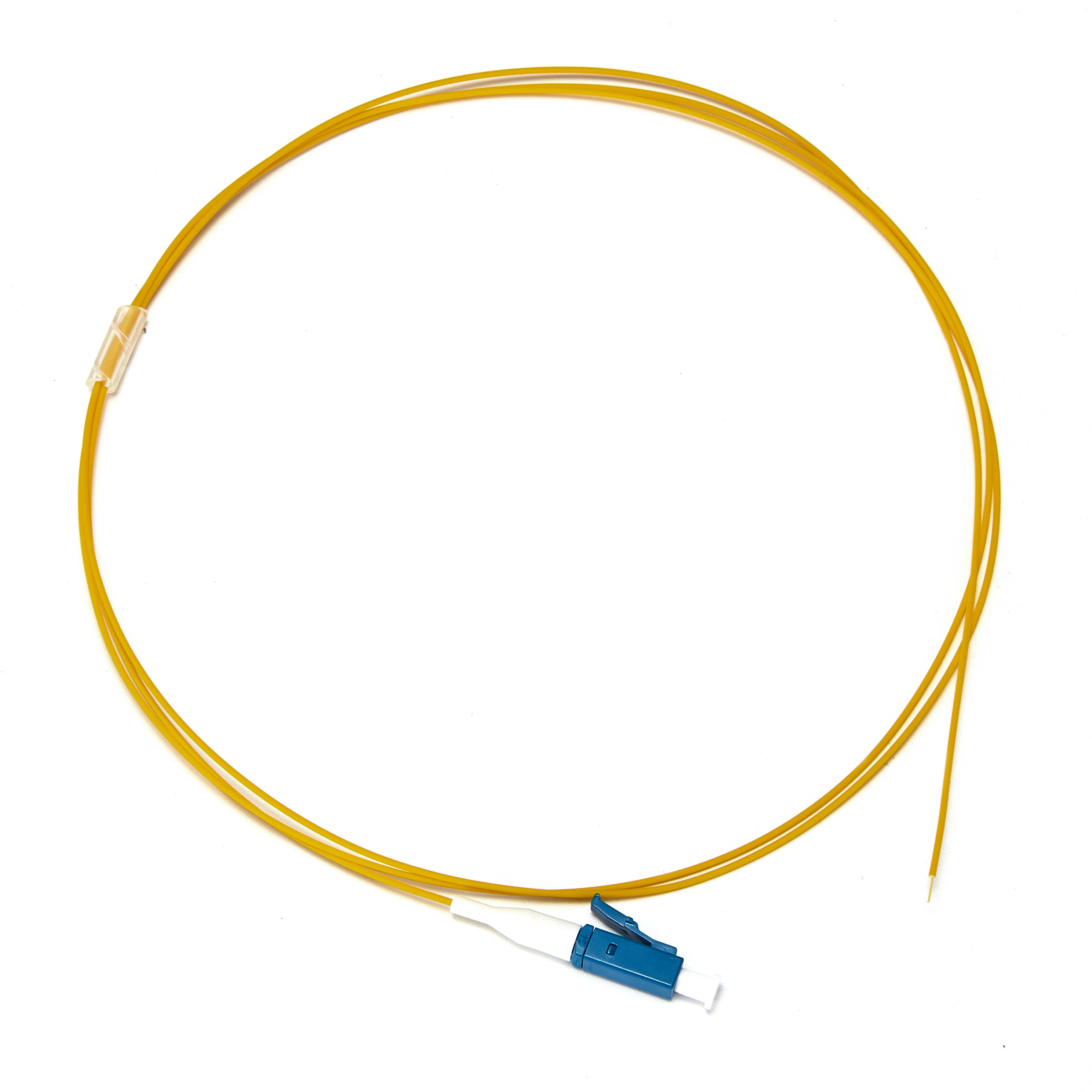 Customized LC/SC/FC/ST/LSH Simplex Pigtail, OS2 - kamefiber