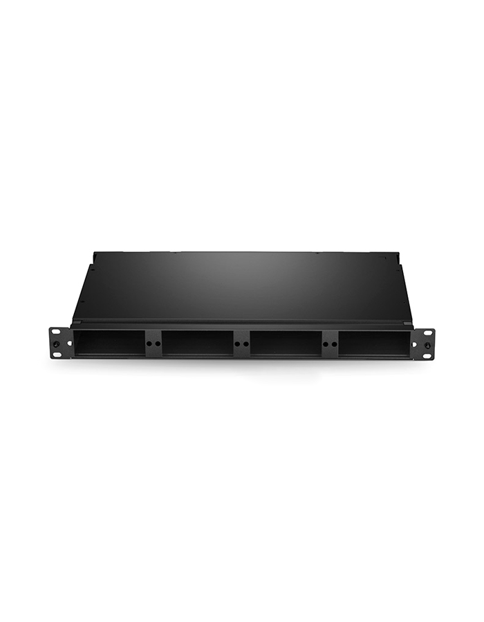 1U Rack Mount FHD High Density Fiber Enclosure Unloaded, Holds up to 4x ...